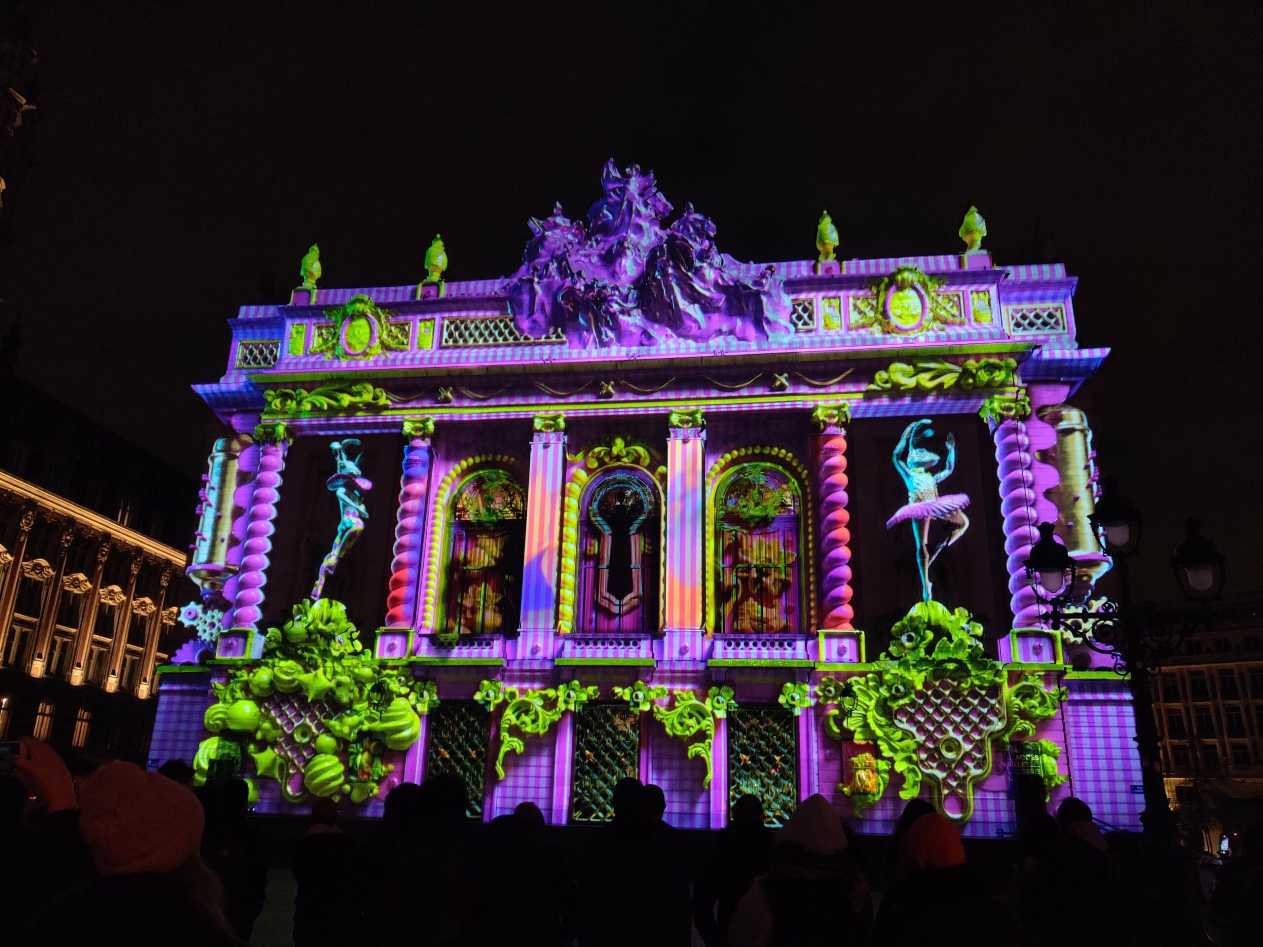 Vidéo mapping festival Lille 2024 | Les Sorties d'une Lilloise